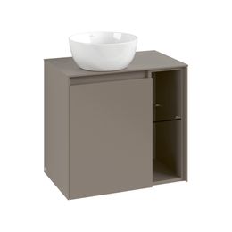 Villeroy & Boch V&B Waschtischunterschrank Collaro 60x54,8x38cm, Waschtisch links, taupe ; Villeroy & Boch (C15200VM)