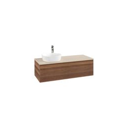 Villeroy & Boch V&B Waschtischunterschrank mit Frontstruktur, mit Beleuchtung Antao 120x36x50cm, HL, WBP botti., w. wal ; Villeroy & Boch (L33153HM)