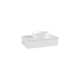 Villeroy & Boch V&B Waschtischunterschrank mit Frontstruktur Antao 80x19x50cm, WBP-farbe Lac, glo wh. Lac ; Villeroy & Boch (K08110GF)