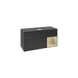 Villeroy & Boch V&B Waschtischunterschrank Finion 120cm, Pl b m, Rg si Gr m Lac, bla m Lac ; Villeroy & Boch (FA72HJPD)