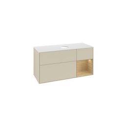 Villeroy & Boch V&B Waschtischunterschrank Finion 120cm, Pl wh. m, Reg Oa ven, si Gr m Lac ; Villeroy & Boch (FA71PCHJ)