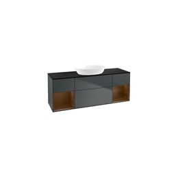 Villeroy & Boch V&B Waschtischunterschrank Finion 160cm, Pl b m, Reg wal ven, md bl. m Lac ; Villeroy & Boch (FD02GNHG)