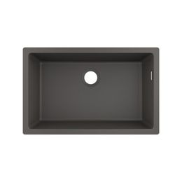 Hansgrohe Unterbausp&uuml;le 660 S510-U660 658x398mm, 1 Hauptbe., o. HL, steingrau (43432290)