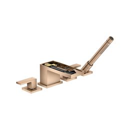 Hansgrohe Fertigset Axor MyEdition 4-L-BW-Rand-Arm., o. Pl., pol. red gold (47432300)