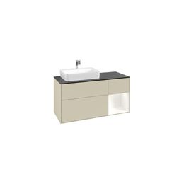 Villeroy & Boch V&B Waschtischunterschrank Finion 120cm, Pl b m, Rg r w m Lac, si Gr m Lac ; Villeroy & Boch (F402MTHJ)