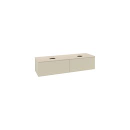 Villeroy & Boch V&B Waschtischunterschrank ohne Frontstruktur, mit Beleuchtung Antao 160x50cm, HL, WBP botti., si Gr m Lac ; Villeroy & Boch (L39053HJ)