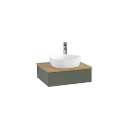 Villeroy & Boch V&B Waschtischunterschrank ohne Frontstruktur -Beleuchtung Antao 60x19x50cm, HL, WBP hon. Oa, le g. m Lac ; Villeroy & Boch (L07051HL)