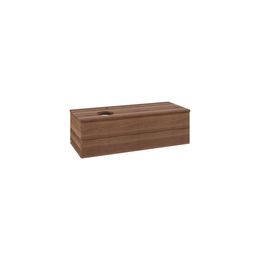 Villeroy & Boch V&B Waschtischunterschrank mit Frontstruktur, mit Beleuchtung Antao 120x36x50cm, HL, WBP w. wal, w. wal ; Villeroy & Boch (L22152HM)