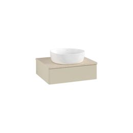 Villeroy & Boch V&B Waschtischunterschrank ohne Frontstruktur -Beleuchtung Antao 60x19x50cm, WBP botti., si Gr m Lac ; Villeroy & Boch (L07013HJ)