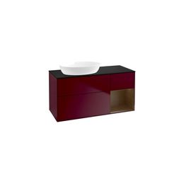 Villeroy & Boch V&B Waschtischunterschrank Finion 120cm, Pl bla m, Reg wal ven, Peo m ; Villeroy & Boch (FA52GNHB)