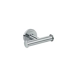 Hansgrohe Handtuchhaken Logis Universal Wandmontage, doppelt, Metall, chrom (41725000)
