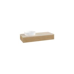 Villeroy & Boch V&B Waschtischunterschrank mit Frontstruktur, mit Beleuchtung Antao 120x19x50cm, WBP-farbe botti., honey oak ; Villeroy & Boch (L11113HN)