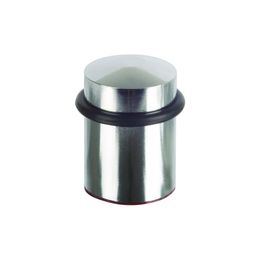 fix-o-moll Suki, Bodent&uuml;rstopper H 44mm,&Oslash; 30mm Metall silberfarbig poliert (3566729)