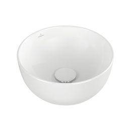 Villeroy & Boch V&B Aufsatzwaschtisch Artis d 32,5cm, rd, o HLB, o. &Uuml;L, French Lin. ; Villeroy & Boch (438932BCT7)