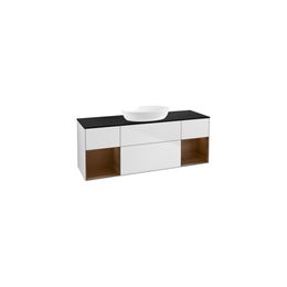 Villeroy & Boch V&B Waschtischunterschrank Wandbeleuchtung Finion 160cm, Pl bla m, Reg wal ven, wh. m Lac ; Villeroy & Boch (GD02GNMT)