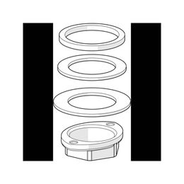 Hansa Befestigungssatz 59912717 M33 x 1,5)