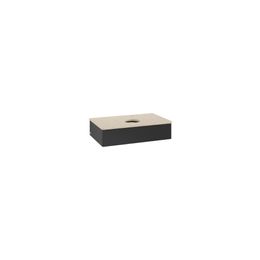 Villeroy & Boch V&B Waschtischunterschrank ohne Frontstruktur Antao 80x19x50cm, HL, WBP botti., bla m Lac ; Villeroy & Boch (K08053PD)