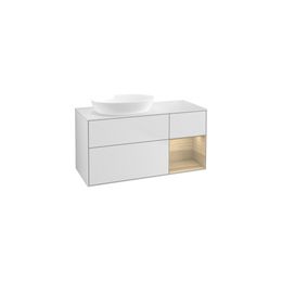 Villeroy & Boch V&B Waschtischunterschrank Finion 120cm, Pl wh. m, Reg Oa ven, wh. m Lac ; Villeroy & Boch (FA51PCMT)