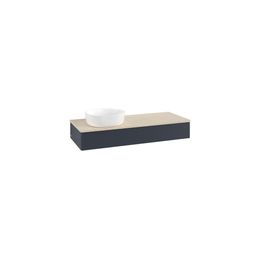 Villeroy & Boch V&B Waschtischunterschrank mit Frontstruktur, mit Beleuchtung Antao 120x19x50cm, WBP botti., md bl. m Lac ; Villeroy & Boch (L11113HG)