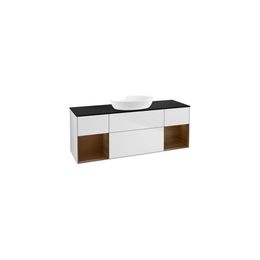Villeroy & Boch V&B Waschtischunterschrank Finion 160cm, Pl bla m, Reg wal ven, wh. m Lac ; Villeroy & Boch (FD02GNMT)