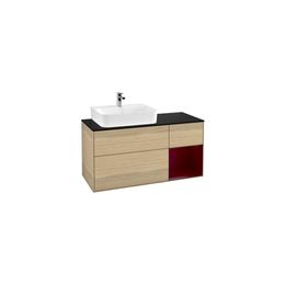 Villeroy & Boch V&B Waschtischunterschrank Wandbeleuchtung Finion 120cm, Pl bla m, Reg li Peo, Oa ven ; Villeroy & Boch (G152HBPC)