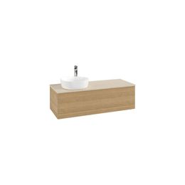 Villeroy & Boch V&B Waschtischunterschrank mit Frontstruktur, mit Beleuchtung Antao 120x36x50cm, HL, WBP botti., hon. Oa ; Villeroy & Boch (L33153HN)