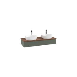 Villeroy & Boch V&B Waschtischunterschrank mit Frontstruktur Antao 120x19x50cm, HL, WBP w wa, le gre. m Lac ; Villeroy & Boch (K13152HL)
