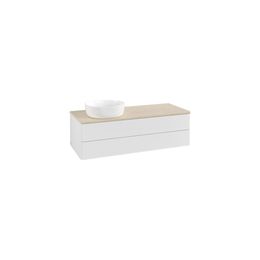 Villeroy & Boch V&B Waschtischunterschrank mit Frontstruktur Antao 120x36x50cm, WBP botti., glo wh. Lac ; Villeroy & Boch (K22113GF)