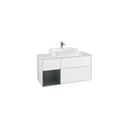 Villeroy & Boch V&B Waschtischunterschrank Wandbeleuchtung Finion 120cm, Pl w m, Rg l md b m La, g wh. Lac ; Villeroy & Boch (G161HGGF)
