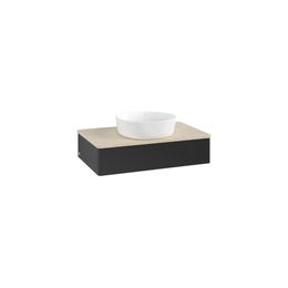 Villeroy & Boch V&B Waschtischunterschrank ohne Frontstruktur Antao 80x19x50cm, WBP-farbe botti., bla m Lac ; Villeroy & Boch (K08013PD)