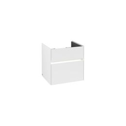 Villeroy & Boch V&B Waschtischunterschrank Collaro 55,4x54,6x44,4cm, WT mi, LED, wh. ma ; Villeroy & Boch (C008B0MS)