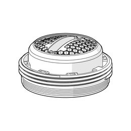 Hansa Luftsprudler 59914130 STD M24x1 HC A)
