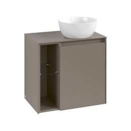 Villeroy & Boch V&B Waschtischunterschrank Collaro 60x54,8x38cm, WT r, LED 2,9 W, Tau ; Villeroy & Boch (C151B0VM)