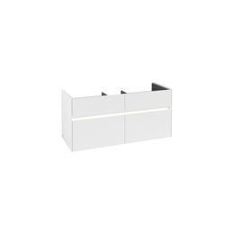 Villeroy & Boch V&B Waschtischunterschrank Collaro 115,4x54,6x44,4cm, WT mit, LED, wh. matt ; Villeroy & Boch (C012B0MS)