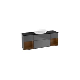 Villeroy & Boch V&B Waschtischunterschrank Wandbeleuchtung Finion 160cm, Pl bla m, Reg wal ven, Anthrac. m ; Villeroy & Boch (GD02GNGK)
