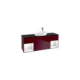 Villeroy & Boch V&B Waschtischunterschrank Finion 160cm, Pl bla m, Reg glo wh. Lac, Peo m ; Villeroy & Boch (F982GFHB)