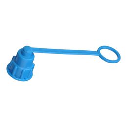 Hünersdorff Hünersdorff Tüllen-Verschraubung f. Weithalskanister blau, Ø 24 mm, komplett, HD-PE (ET-230600)