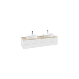Villeroy & Boch V&B Waschtischunterschrank ohne Frontstruktur Antao 160x50cm, HL, WBP botti., wh. m Lac ; Villeroy & Boch (K28053MT)