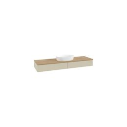 Villeroy & Boch V&B Waschtischunterschrank ohne Frontstruktur Antao 160x50cm, WBP-farbe hon. Oa, si Gr m Lac ; Villeroy & Boch (K14011HJ)