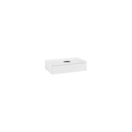 Villeroy & Boch V&B Waschtischunterschrank mit Frontstruktur Antao 80x19x50cm, WBP-farbe Lac, wh. m lacquer ; Villeroy & Boch (K08110MT)