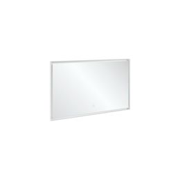 Villeroy & Boch V&B Spiegel Subway 3.0 Alu-Rahmen, 130x75x4,75cm, wei&szlig; matt ; Villeroy & Boch (A4631300)