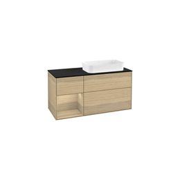 Villeroy & Boch V&B Waschtischunterschrank Finion 120cm, Pl bla m, Reg li Oa ven, Oa ven ; Villeroy & Boch (F272PCPC)