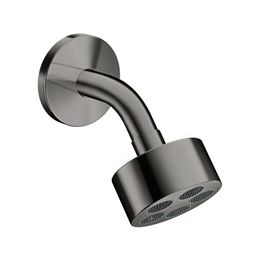 Hansgrohe Kopfbrause Axor One 75 1j EcoSm. mit Brausearm, polished black chrome (48490330)