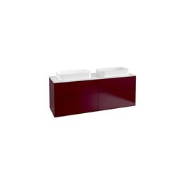 Villeroy & Boch V&B Waschtischunterschrank Wandbeleuchtung Finion 160x60,3cm, Abd.-Pl. wh. m, Peony Matt ; Villeroy & Boch (G31100HB)