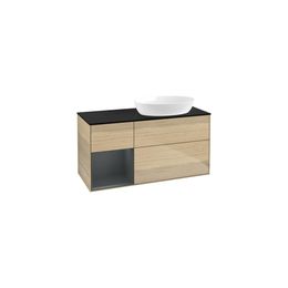 Villeroy & Boch V&B Waschtischunterschrank Wandbeleuchtung Finion 120cm, Pl bla m, Reg md m Lac, Oa ven ; Villeroy & Boch (GA42HGPC)