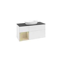Villeroy & Boch V&B Waschtischunterschrank Finion 120cm, Pl b m, Rg si Gr m Lac, wh. m Lac ; Villeroy & Boch (FA62HJMT)