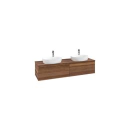 Villeroy & Boch V&B Waschtischunterschrank ohne Frontstruktur, mit Beleuchtung Antao 160x50cm, HL, WBP-farbe w. wal, w. wal ; Villeroy & Boch (L39052HM)