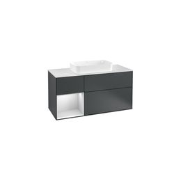Villeroy & Boch V&B Waschtischunterschrank Wandbeleuchtung Finion 120cm, Pl w m, Rg l w m La, md bl. m Lac ; Villeroy & Boch (G291MTHG)
