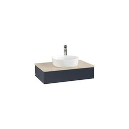 Villeroy & Boch V&B Waschtischunterschrank ohne Frontstruktur Antao 80x19x50cm, HL, WBP botti., md bl. m Lac ; Villeroy & Boch (K08053HG)