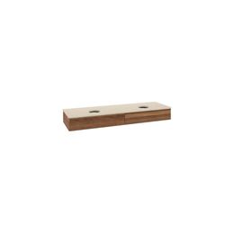 Villeroy & Boch V&B Waschtischunterschrank ohne Frontstruktur -Beleuchtung Antao 160x50cm, WBP-farbe botti., warm walnut ; Villeroy & Boch (L17013HM)